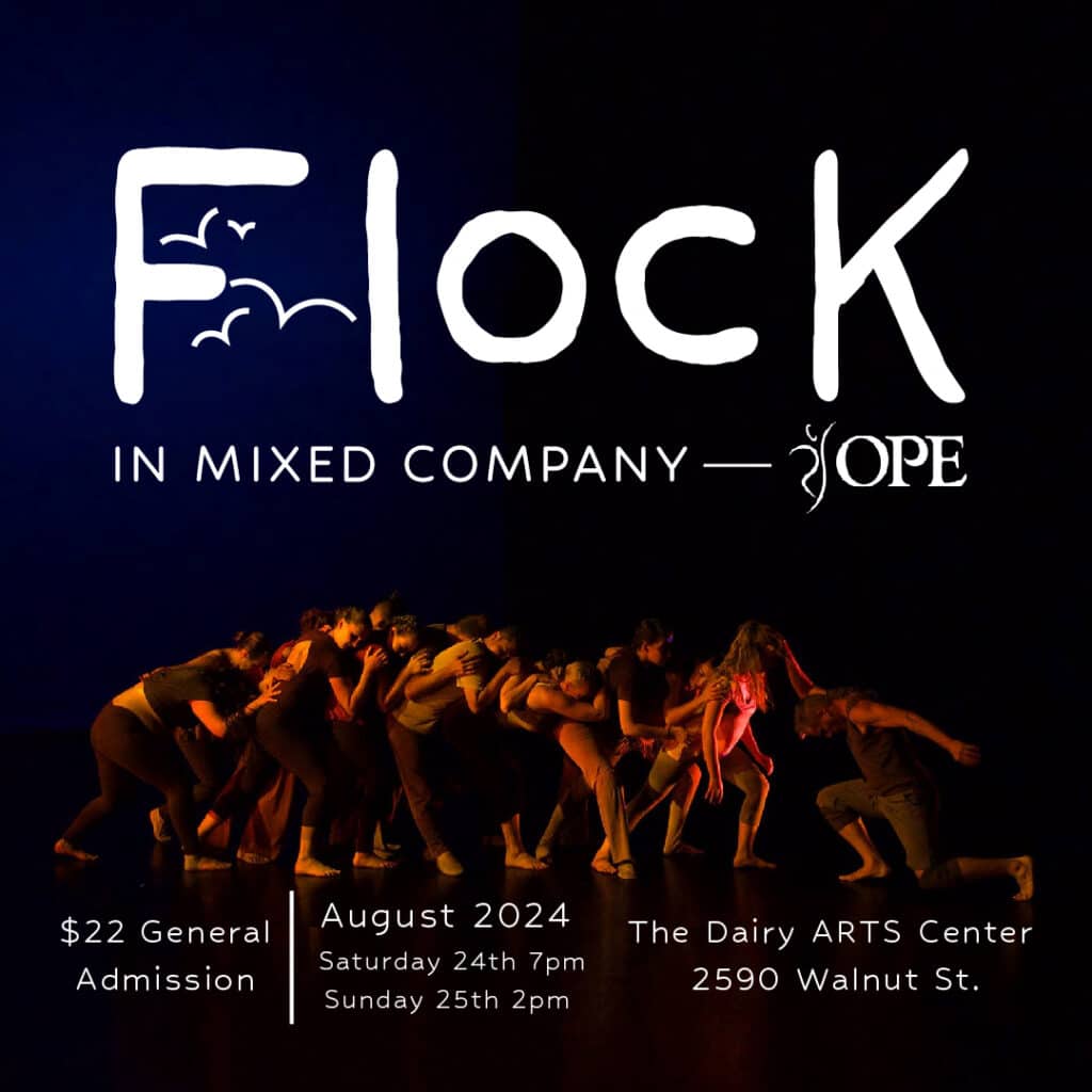 Oracle Performance Ensemble: FLOCK——–In Mixed Company – Dairy Arts Center